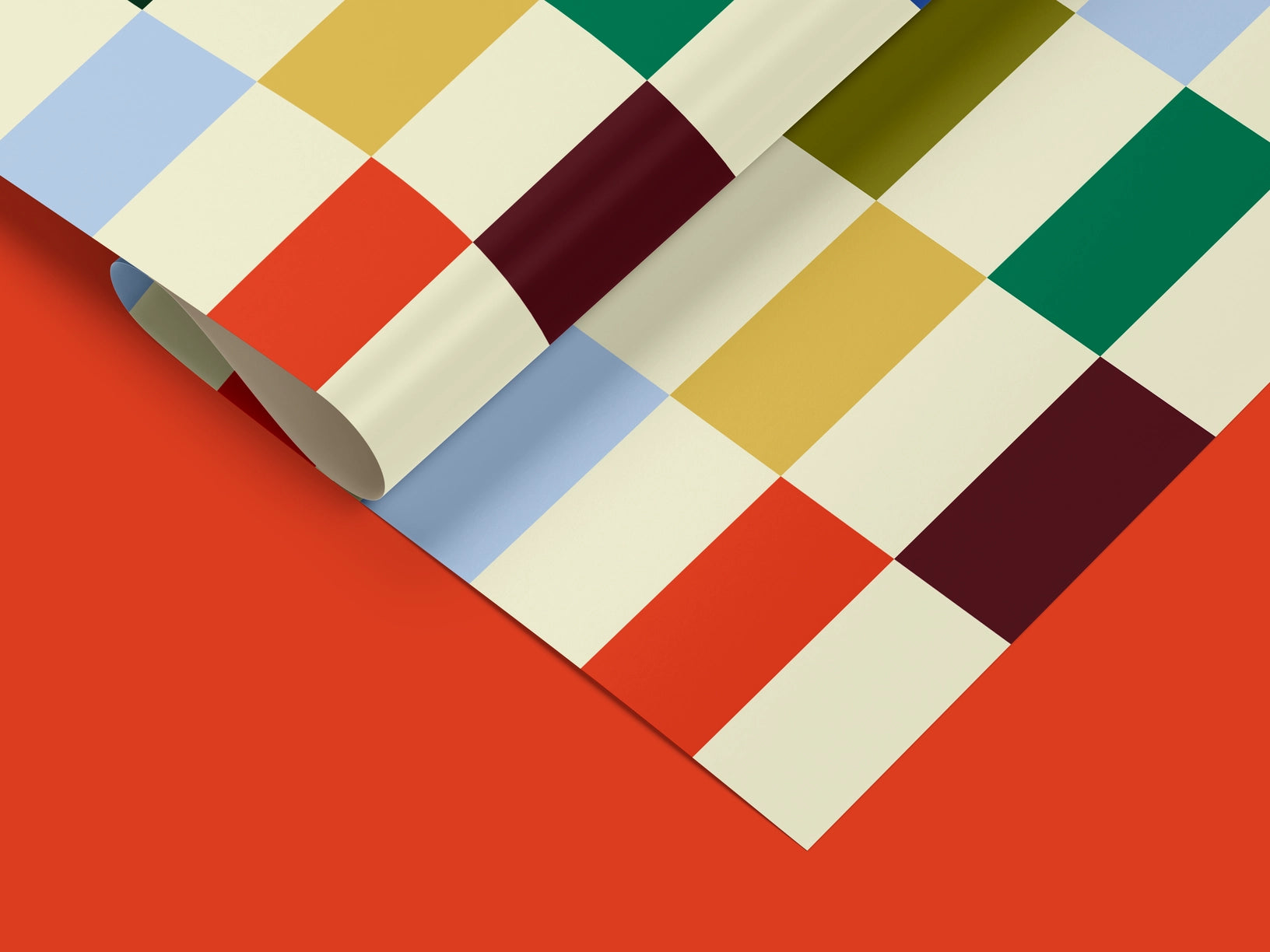 Potluck Wrapping Paper- Roll of 3 Sheets – FOLK